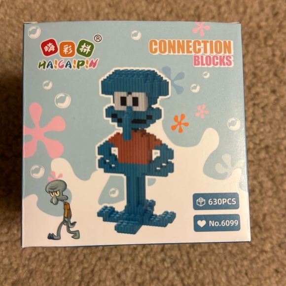 HAICAIPIN | Toys | Haicaipin Connection Blocks Squidward | Poshmark